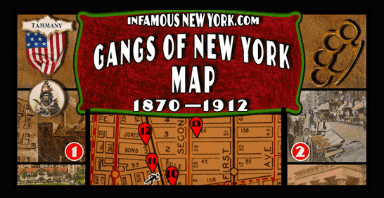 New York Gang Territory Map